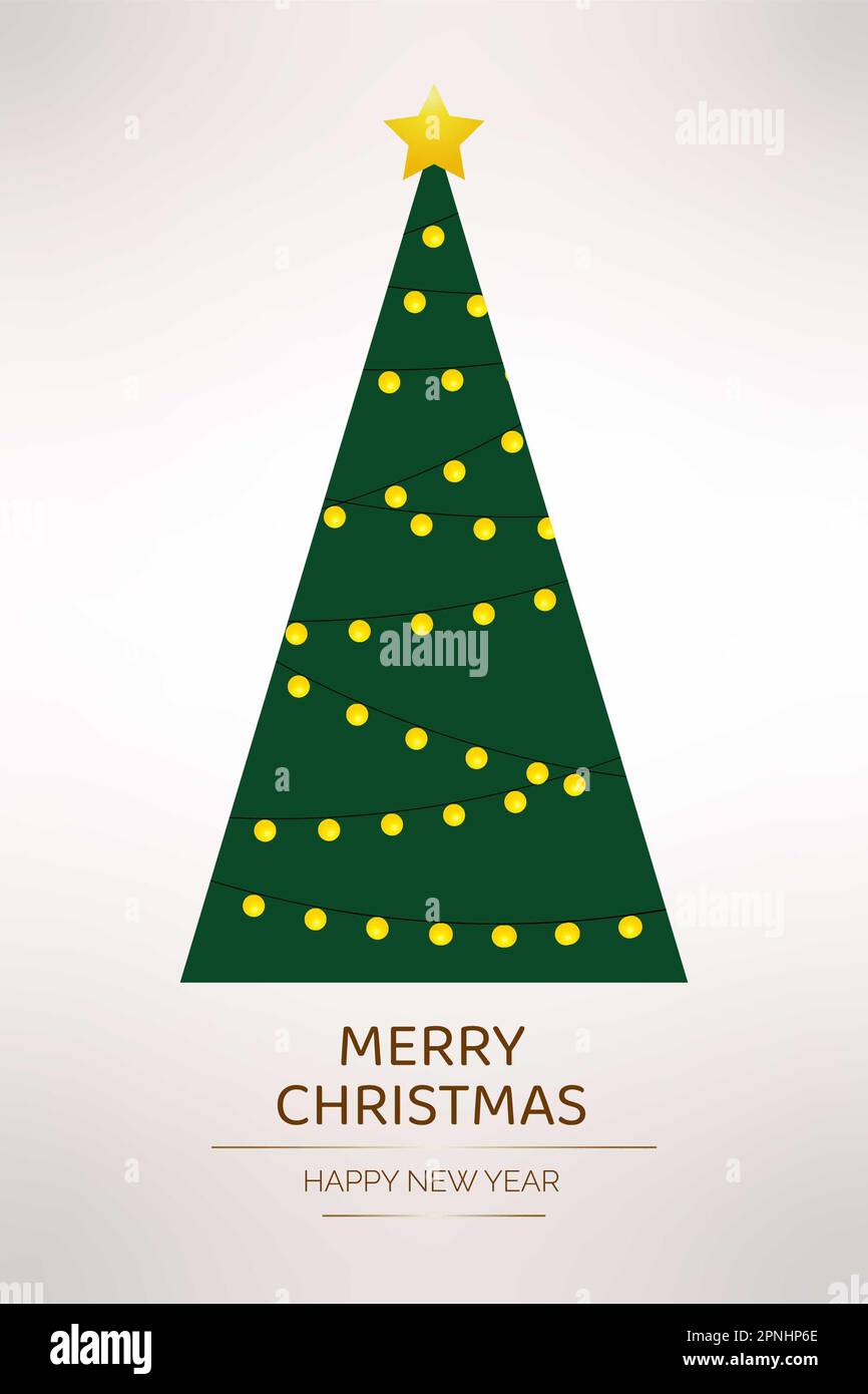 Christmas Card designs with ornament light. Vector illustration Stock ...