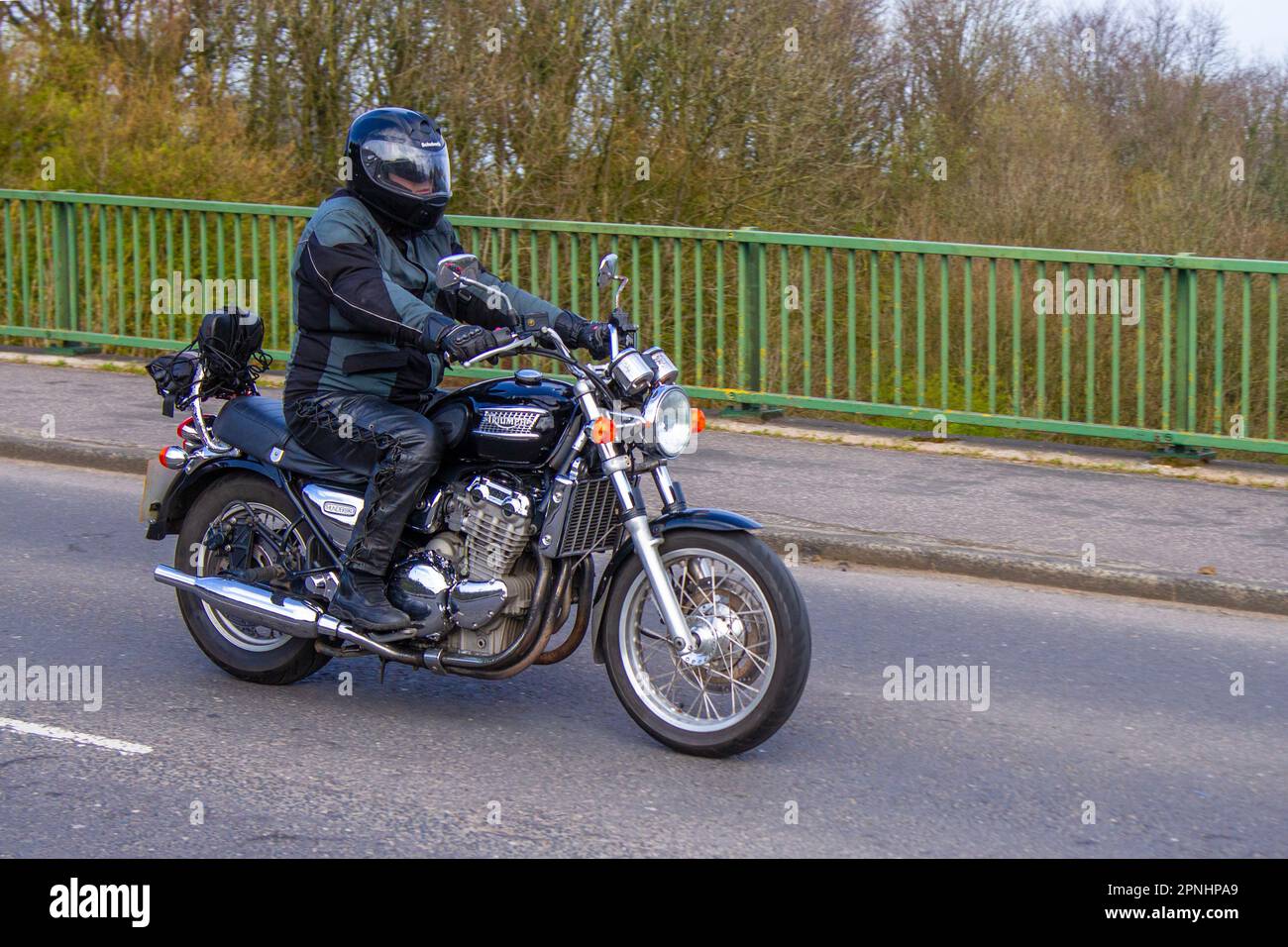 1998 90s nineties Triumph Thunderbird Triumph Inline Triple Black ...