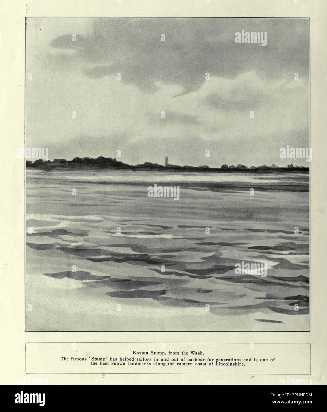 Boston Stump, from the Wash. The famous 'Stump' has helped sailors in ...