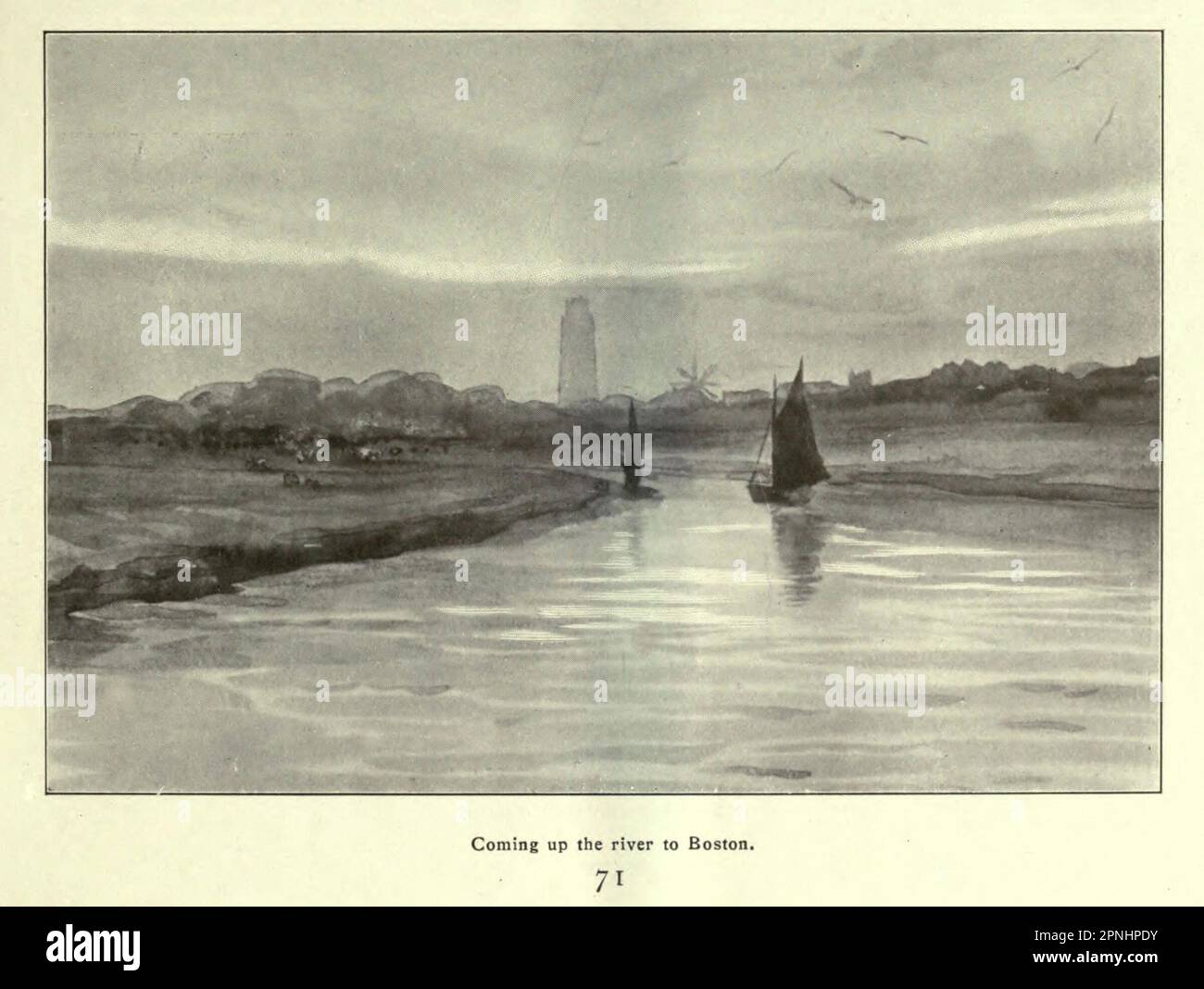 Boston port 17th century hi-res stock photography and images - Alamy