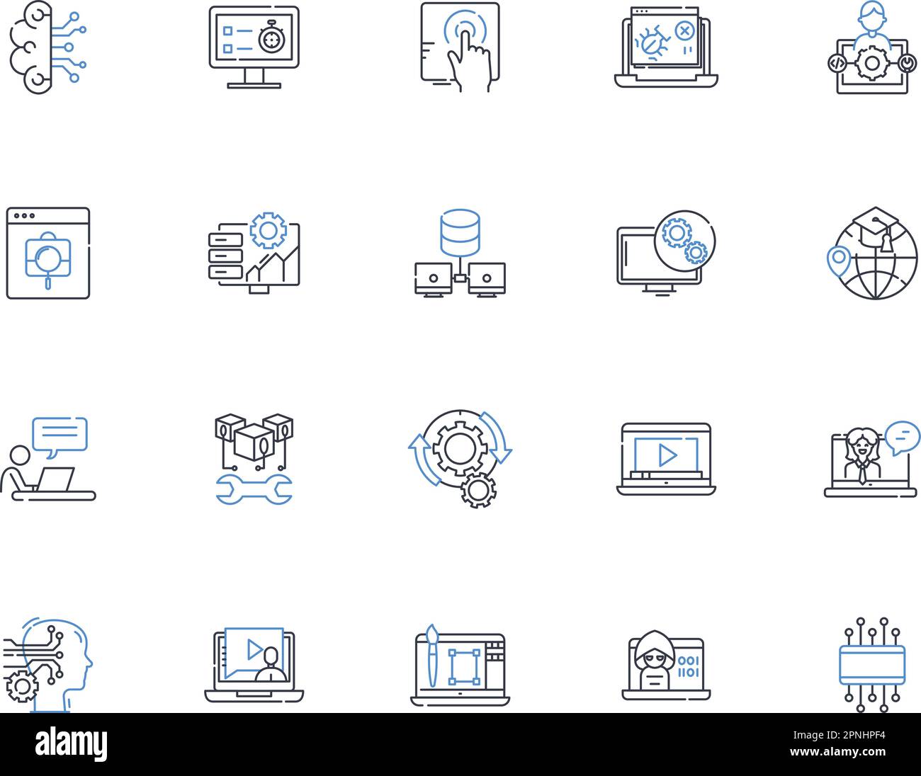 Search optimization line icons collection. SEO, Keywords, Ranking ... Search optimization line icons collection. SEO, Keywords, Ranking ...