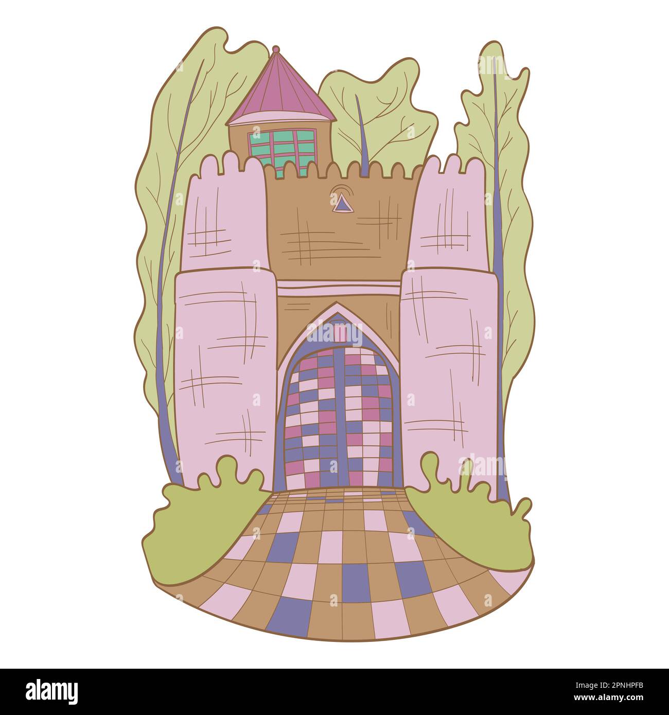 Castle Wall Clipart Wood