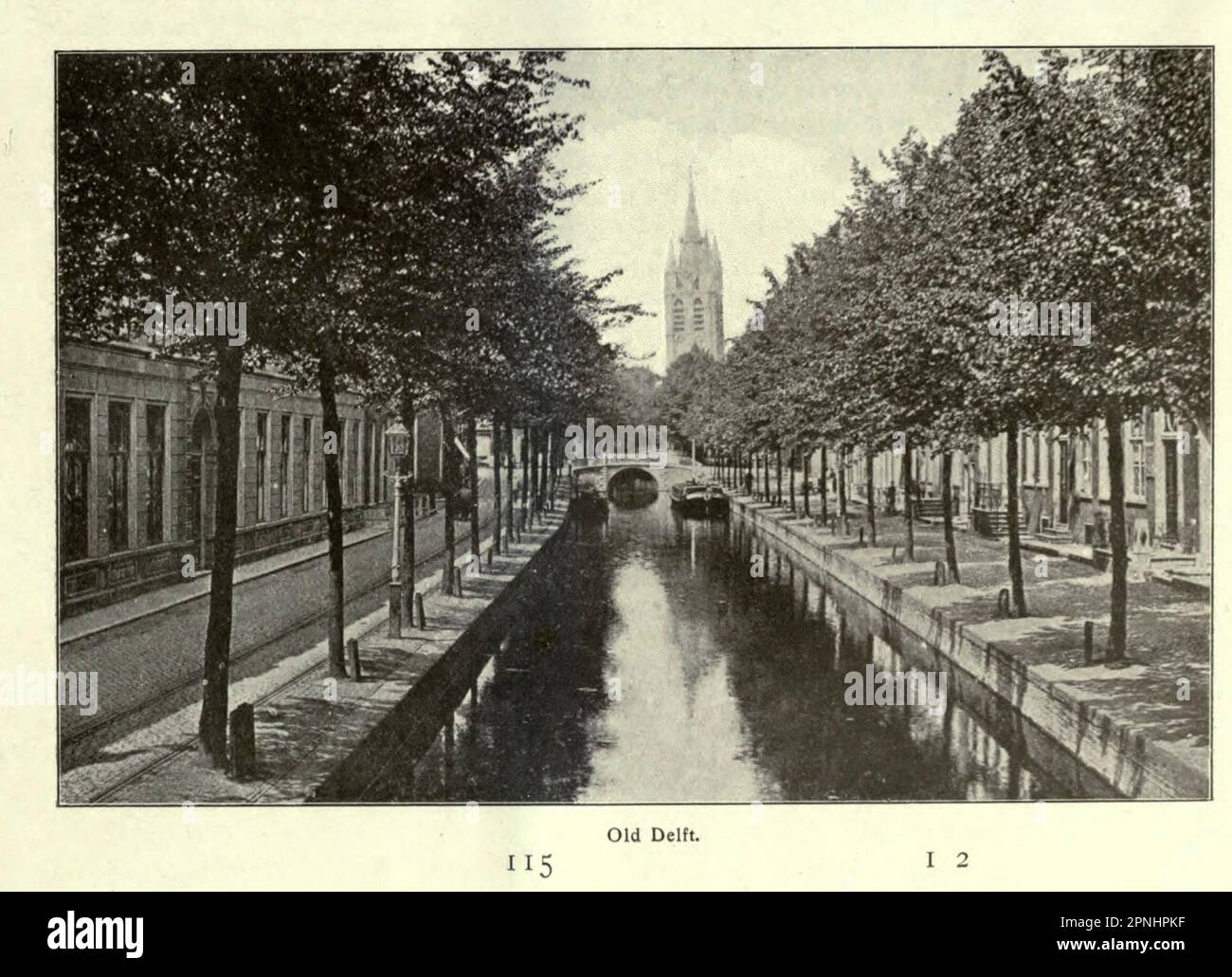 Old Delft from the book ' Homes and haunts of the Pilgrim fathers ' by ...