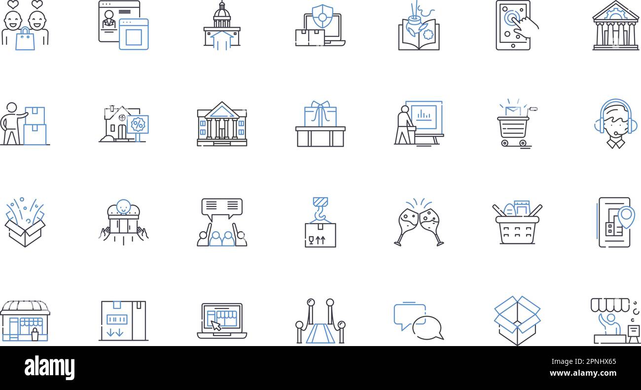 Tourist shuttle line icons collection. Shuttle, Tourist, Transportation ... Tourist shuttle line icons collection. Shuttle, Tourist, Transportation ...