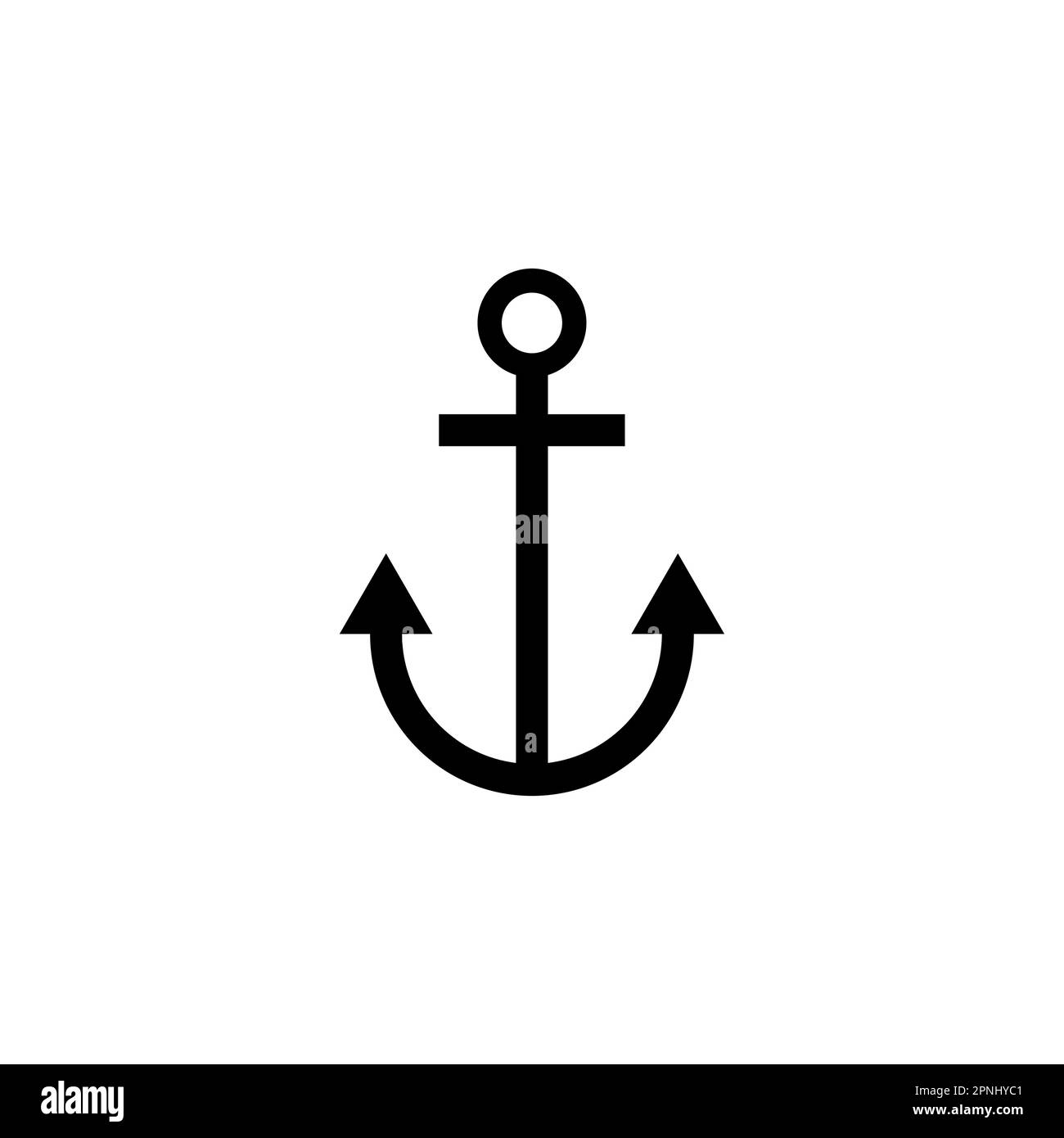 Anchor Black And White