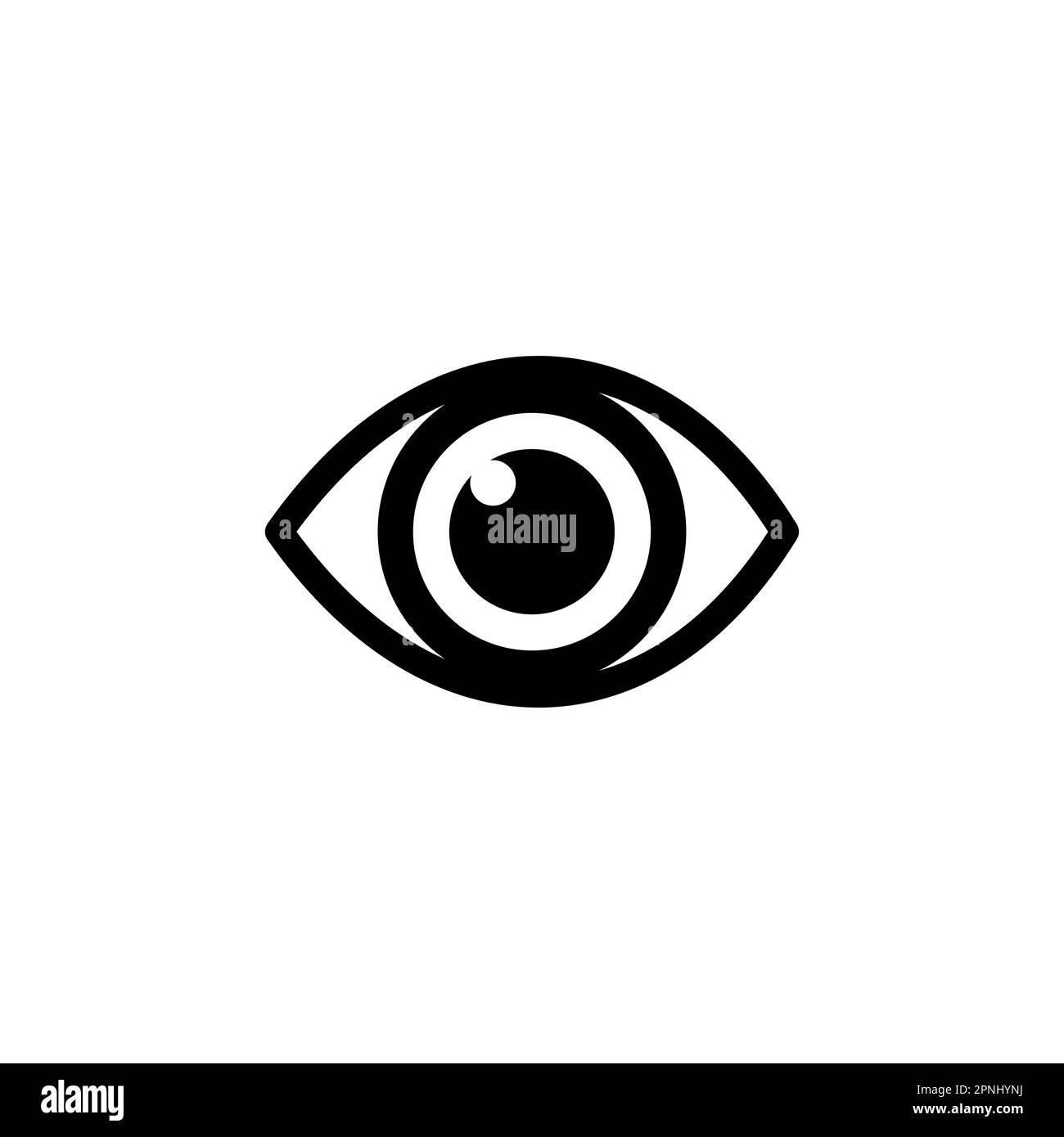 Eye icon vector. Eye vector icon. Look and Vision icon Stock Vector ...