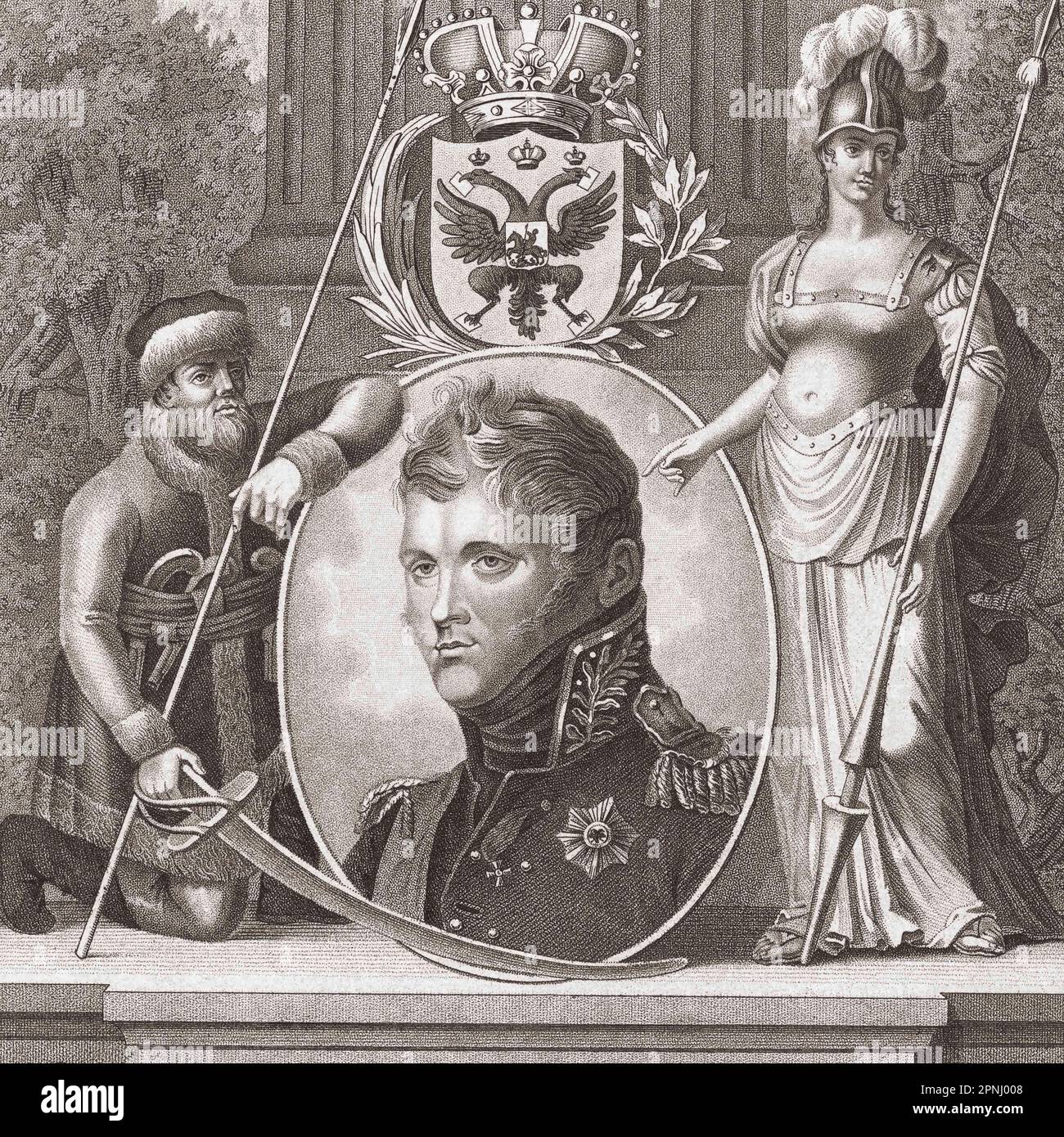 Alexander I, 1777 – 1825. Emperor of Russia, King of Congress Poland ...