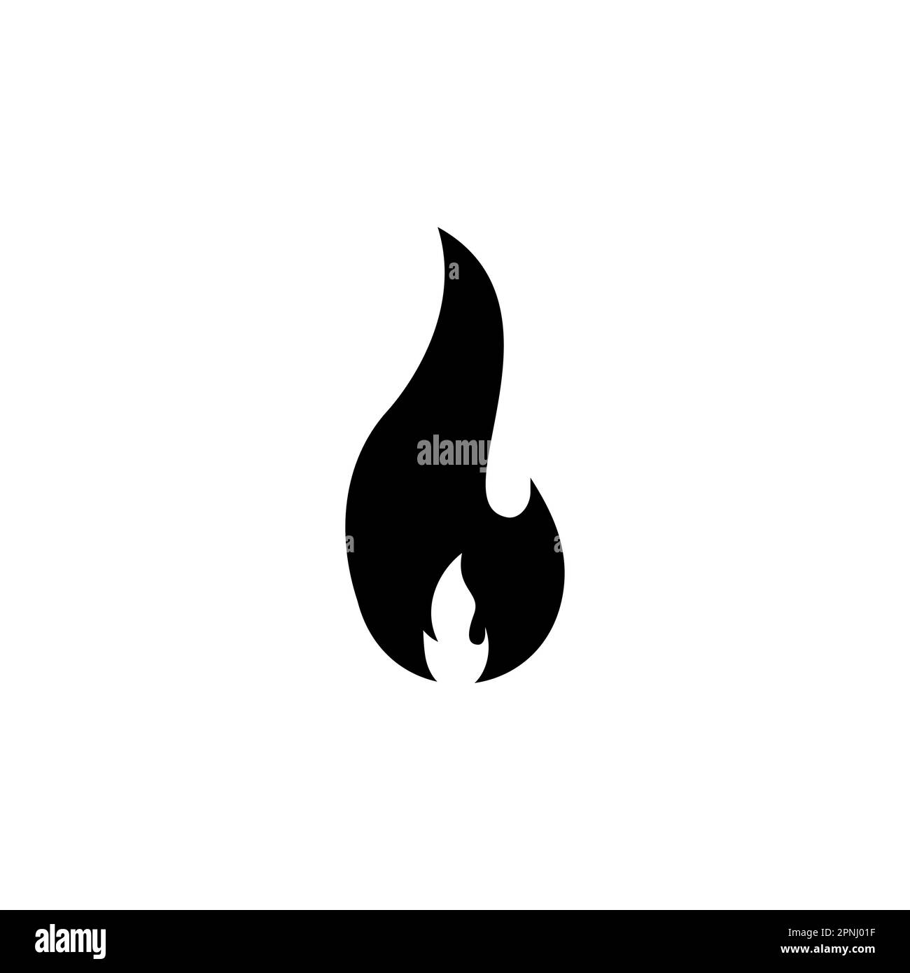 Fire icon vector. fire vector icon Stock Vector Image & Art - Alamy