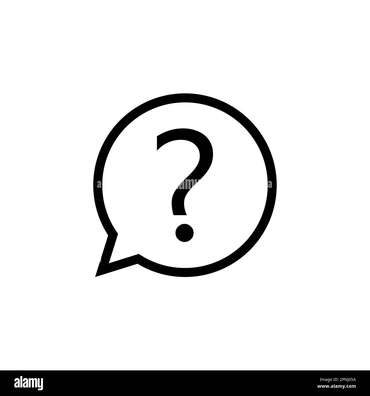 Question icon vector. question mark icon vector Stock Vector Image ...