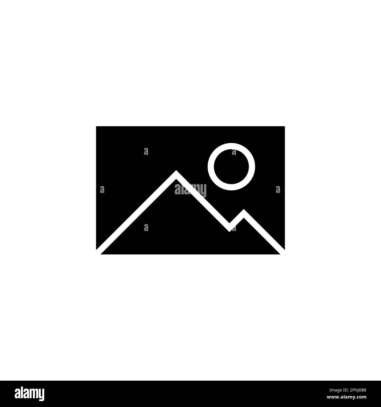 Picture icon vector. photo gallery icon symbol Stock Vector Image & Art ...