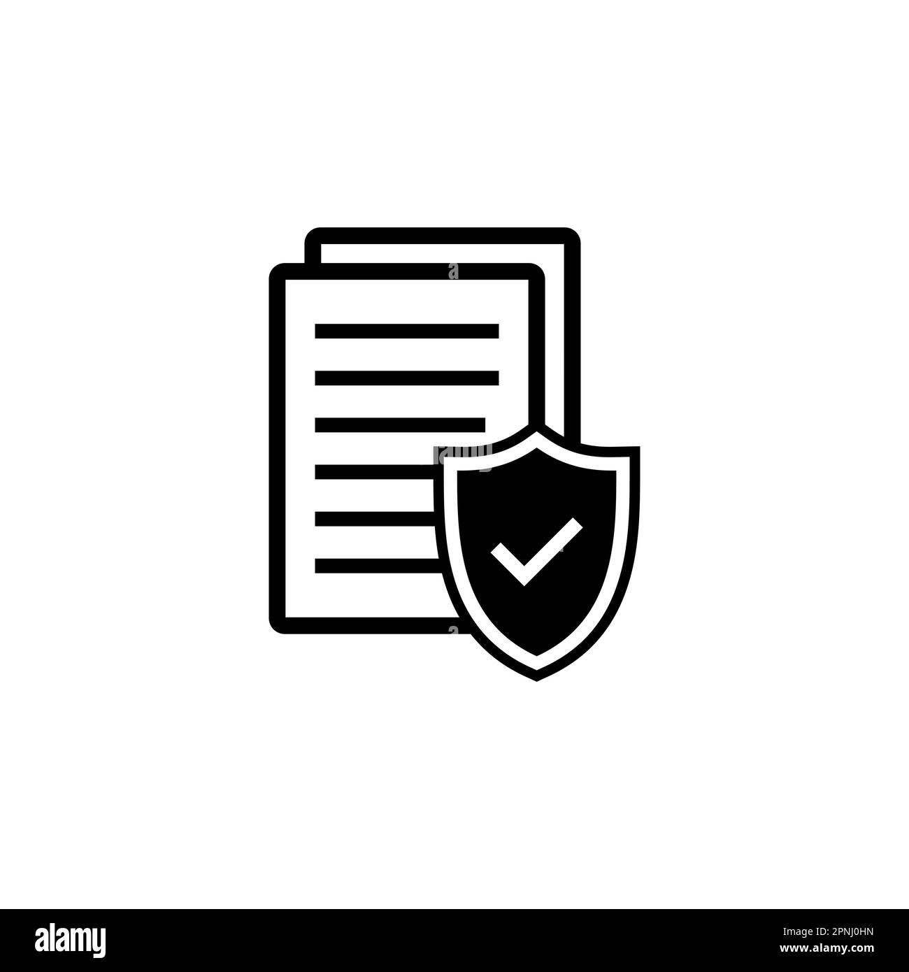 Insurance icon vector. insurance symbol vector Stock Vector Image & Art ...