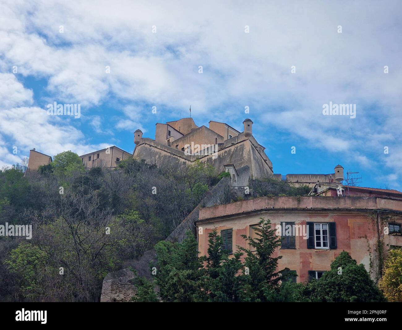 The Finalborgo liguria medieval village Italy Stock Photo - Alamy