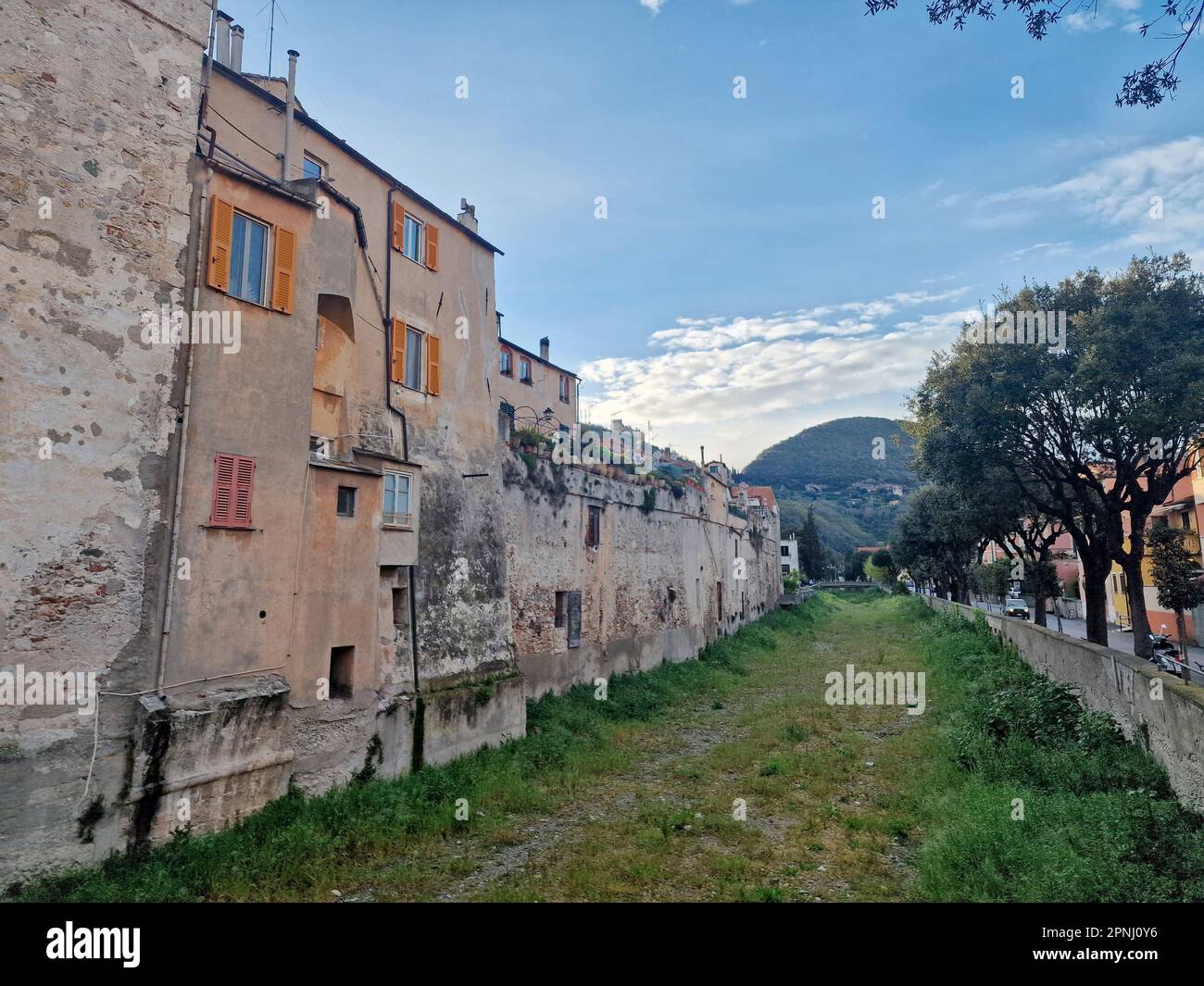The Finalborgo liguria medieval village Italy Stock Photo - Alamy