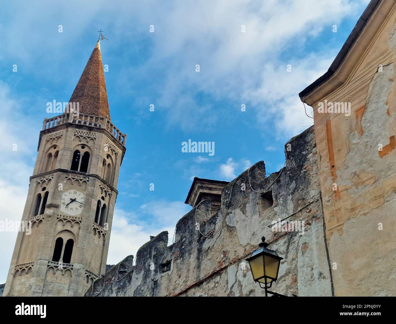 The Finalborgo liguria medieval village Italy Stock Photo - Alamy