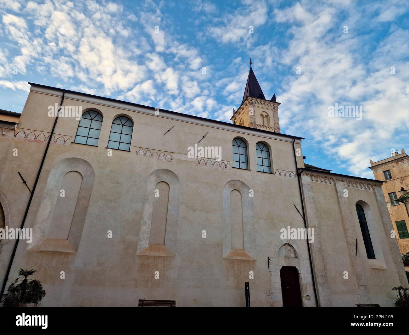 The Finalborgo liguria medieval village Italy Stock Photo - Alamy