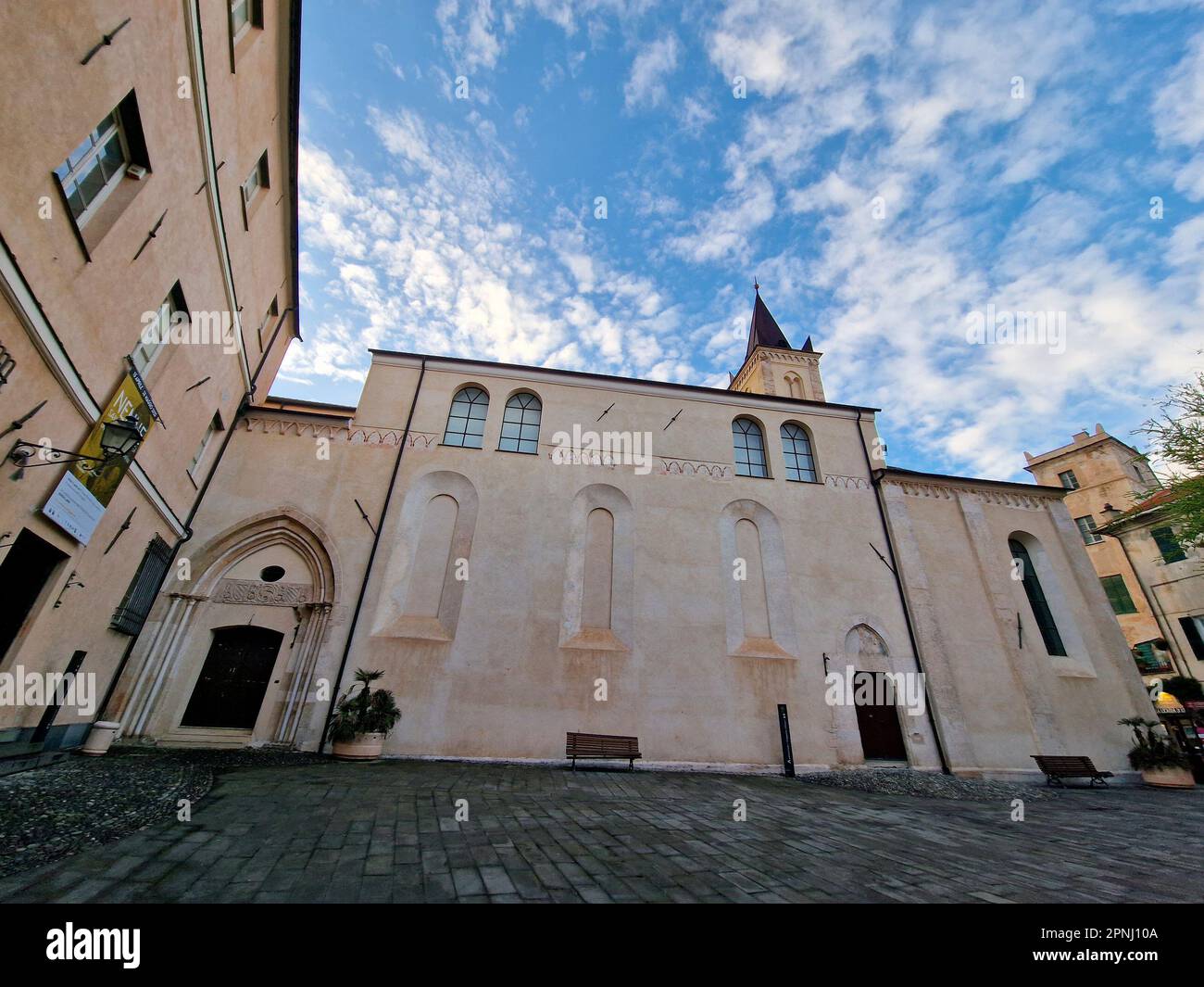 The Finalborgo liguria medieval village Italy Stock Photo - Alamy