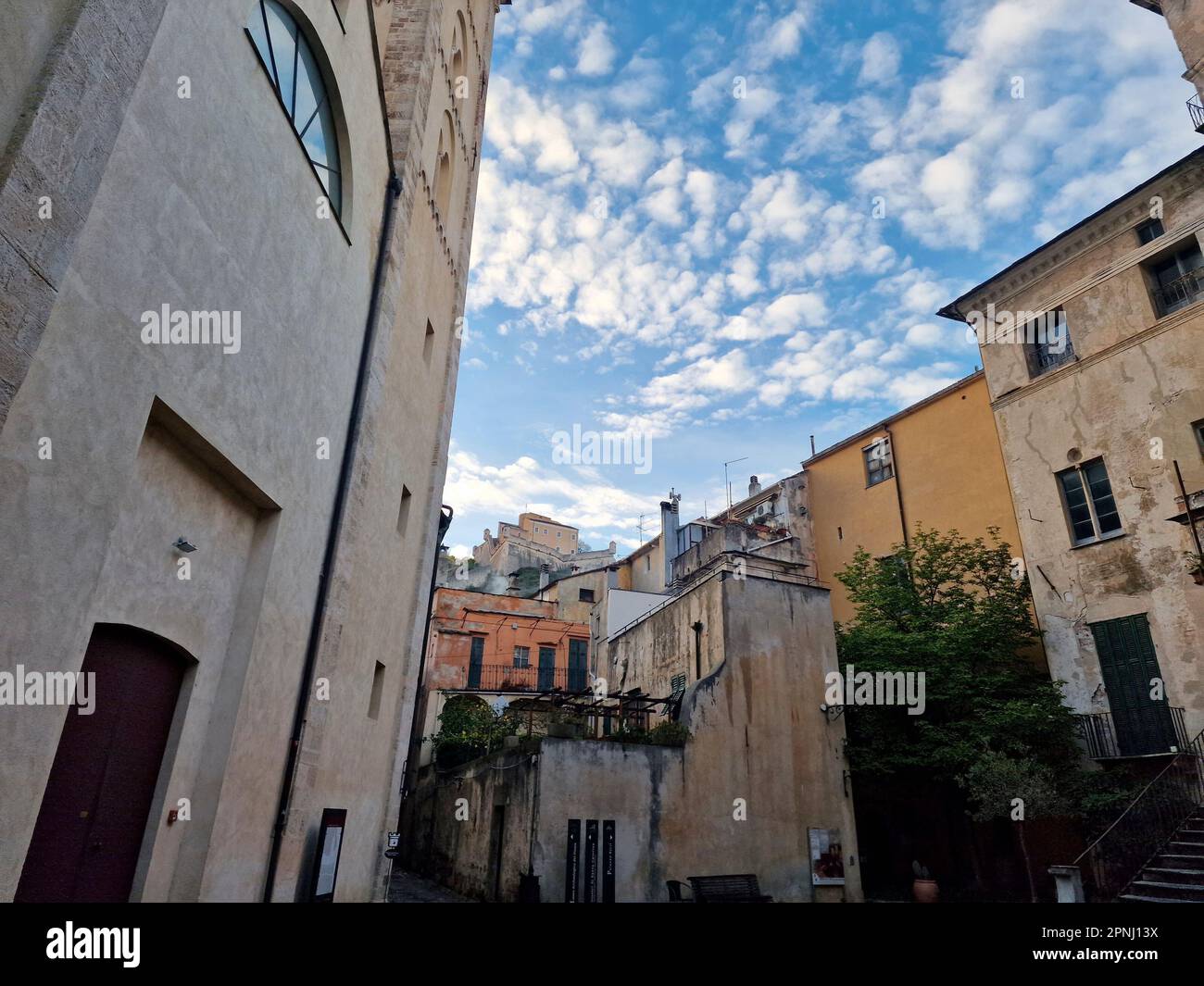 The Finalborgo liguria medieval village Italy Stock Photo - Alamy