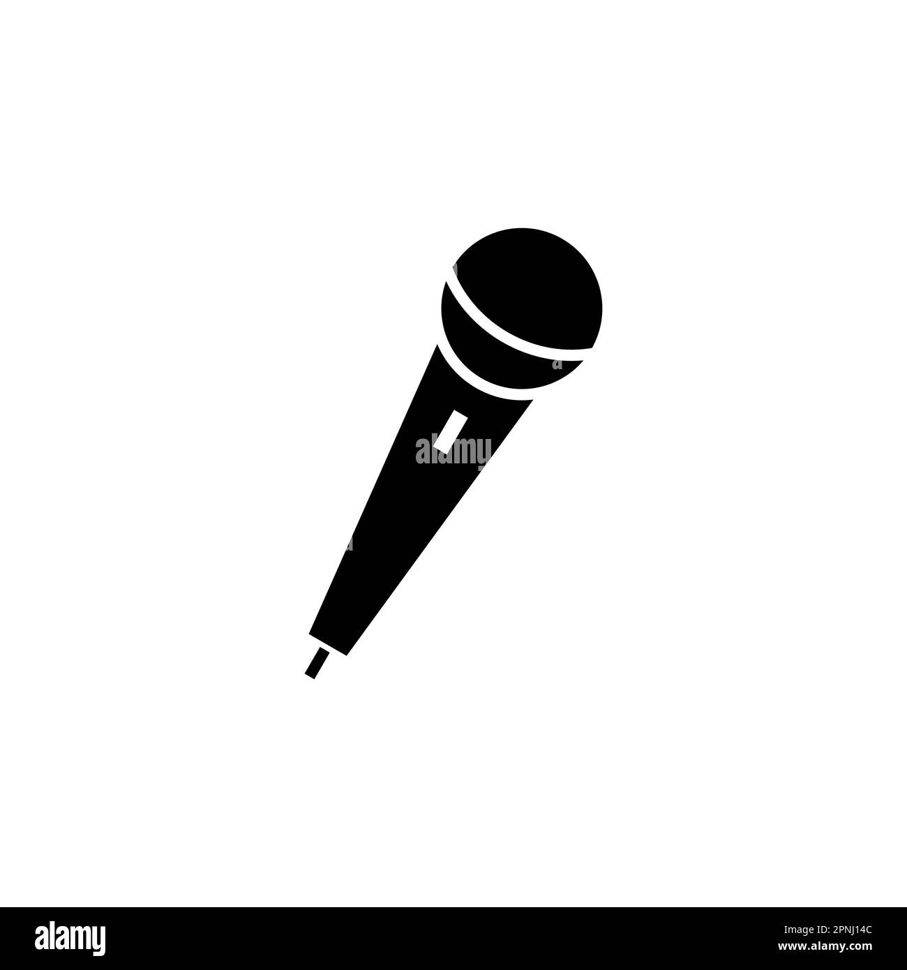 microphone icon vector. karaoke icon vector Stock Vector Image & Art ...