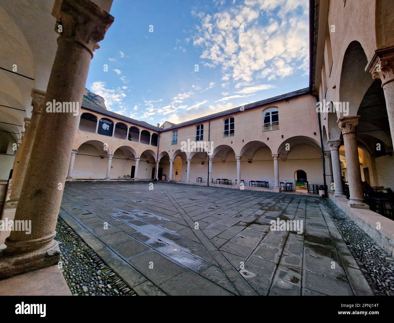Old town finalborgo liguria italy hi-res stock photography and images ...