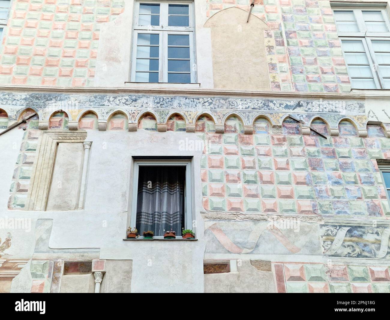 The Finalborgo liguria medieval village Italy Palazzo Nazionale Stock ...