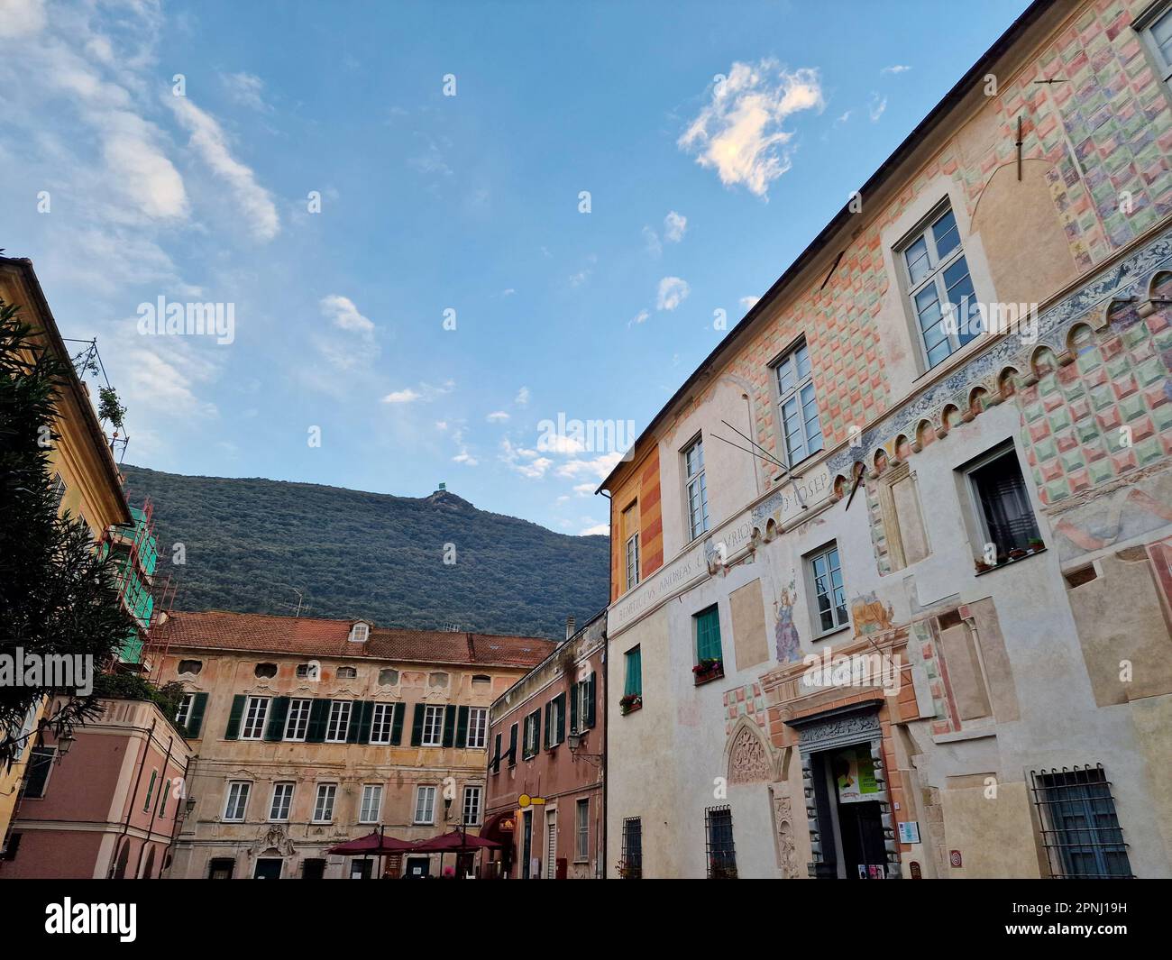 The Finalborgo liguria medieval village Italy Stock Photo - Alamy