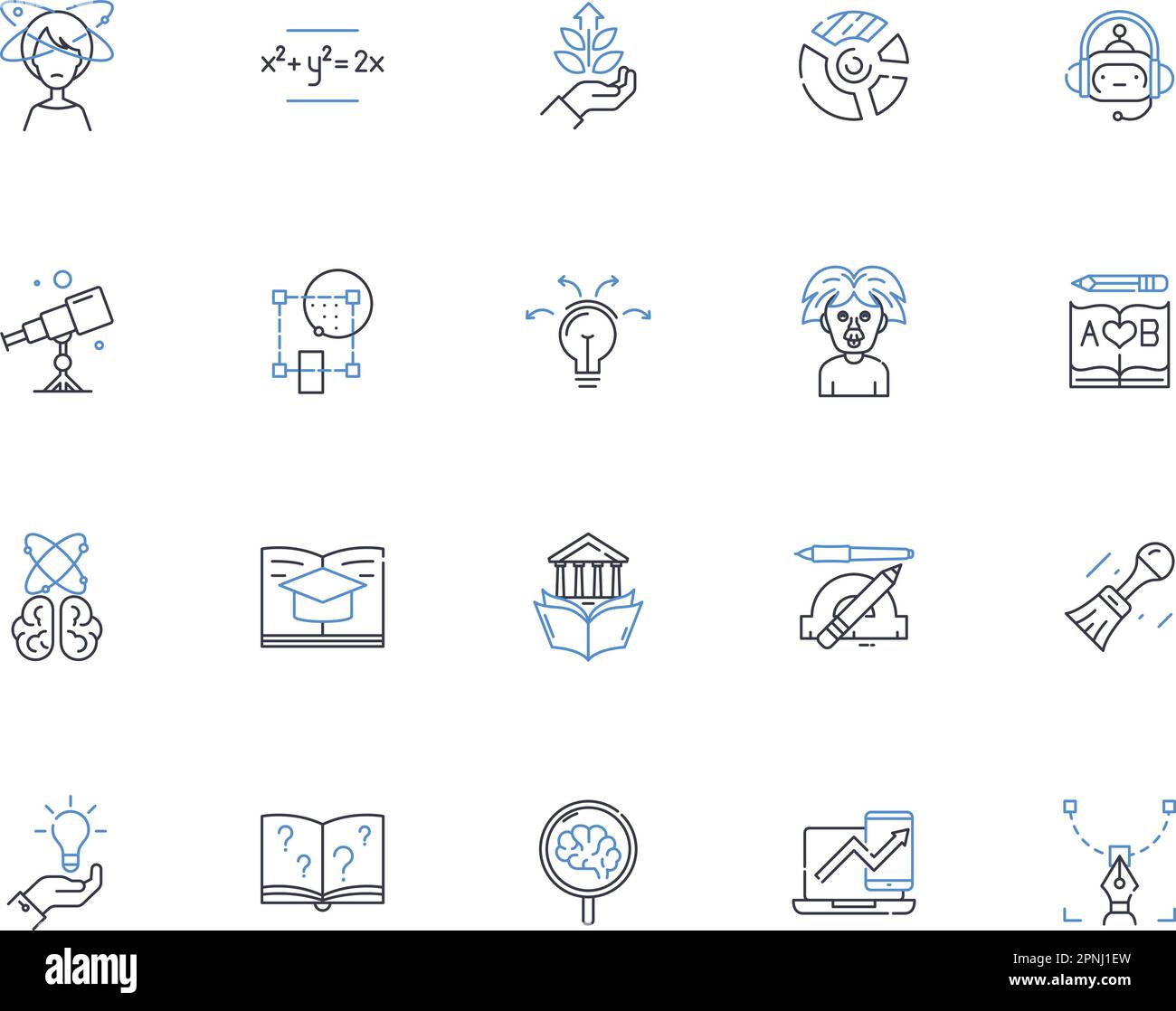 Research Station line icons collection. Exploration, Experimentation ... Research Station line icons collection. Exploration, Experimentation ...