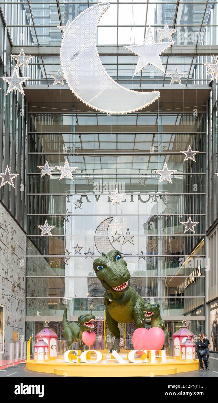 KL,Malaysia - April 18,2023 : Giant Couch Rexy Dinosaurs statues ...