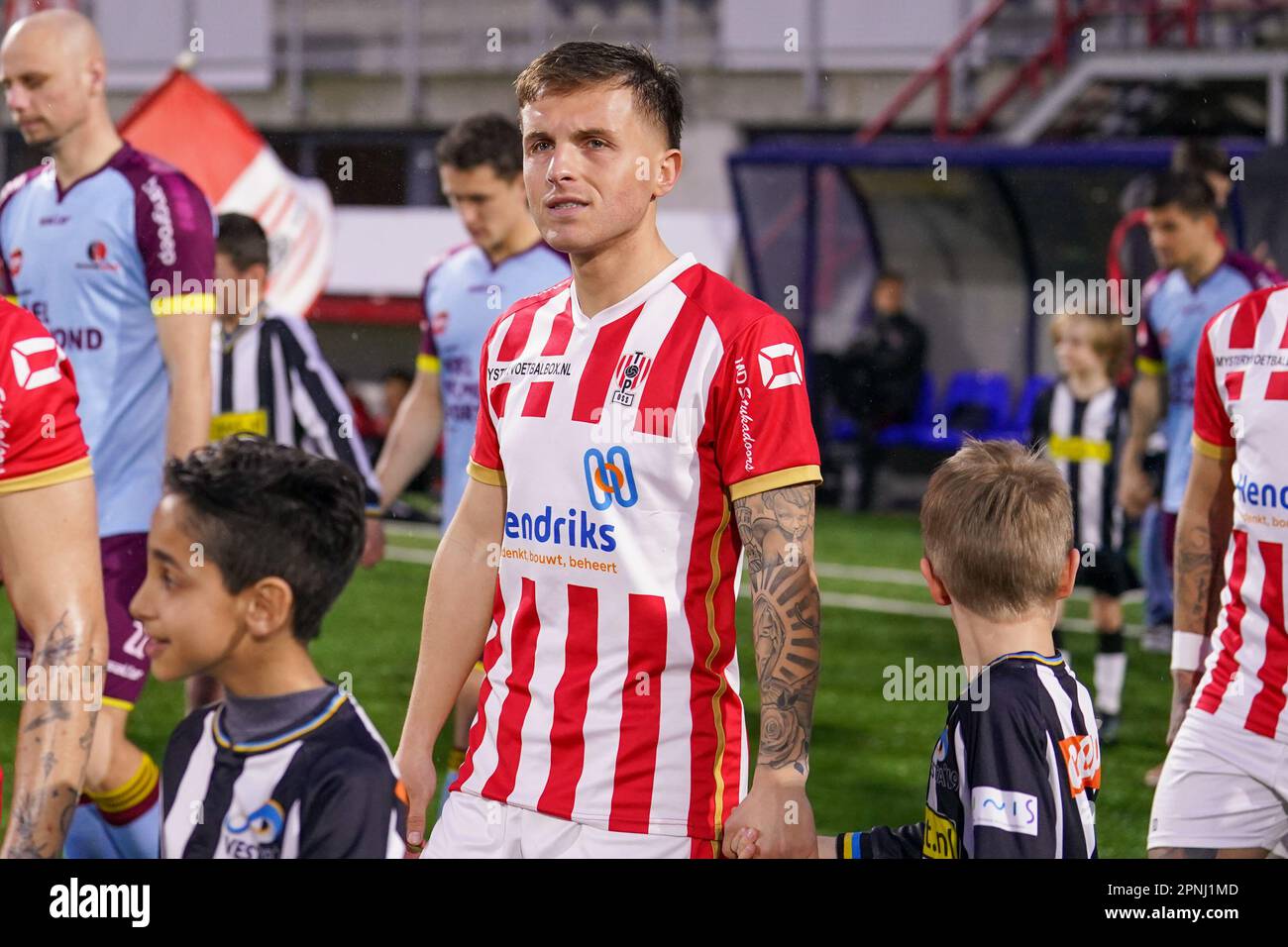 Oss, Netherlands. 31st Mar, 2023. OSS, NETHERLANDS - MARCH 31: Dean van der Sluijs of TOP Oss ...