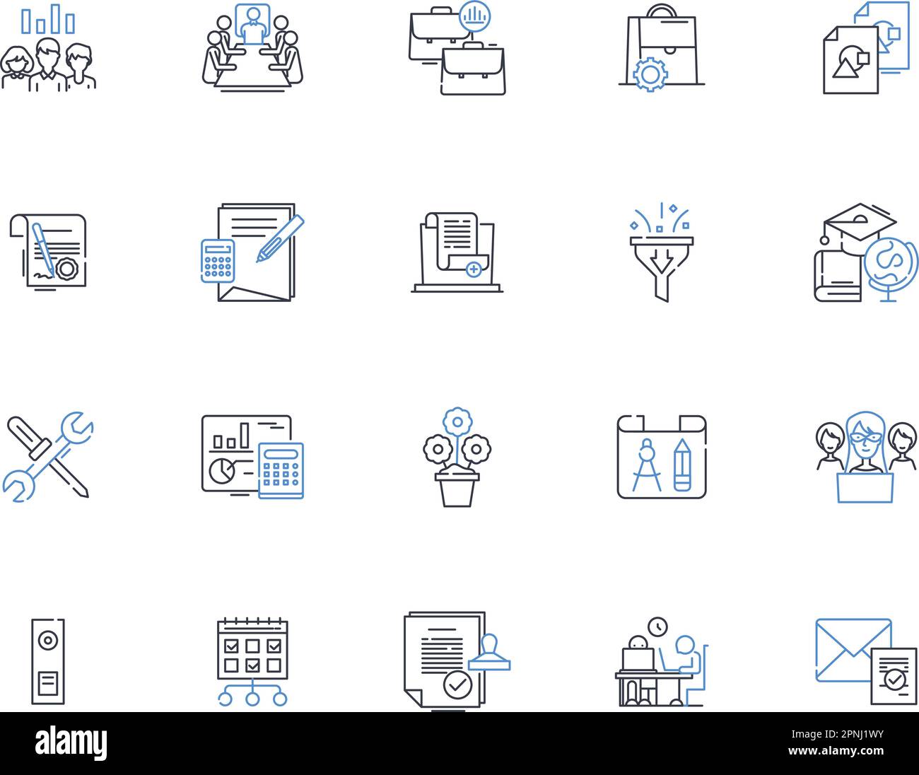 Customer behavior line icons collection. Loyalty, Satisfaction ...