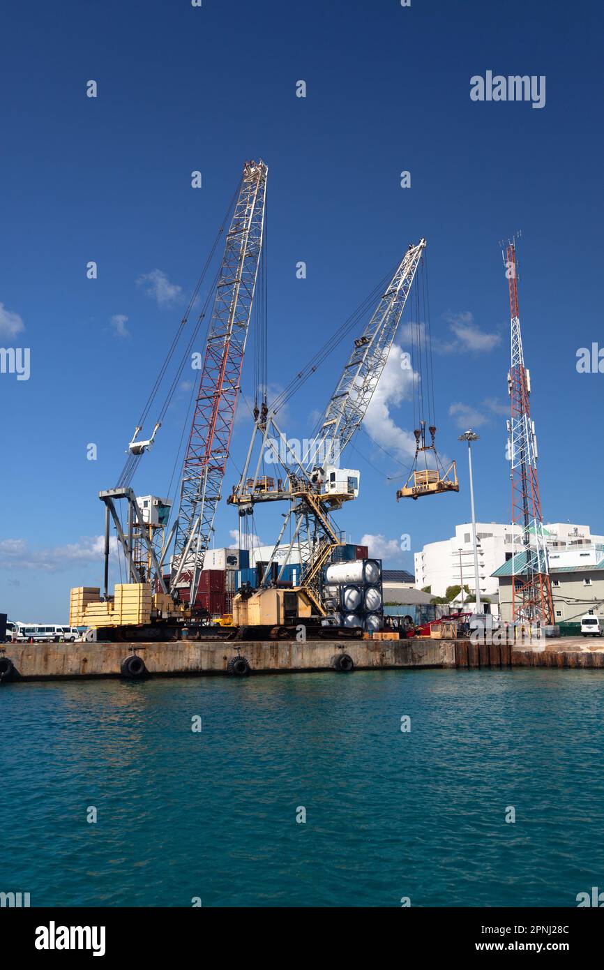 George Town, Grand Cayman port Stock Photo - Alamy