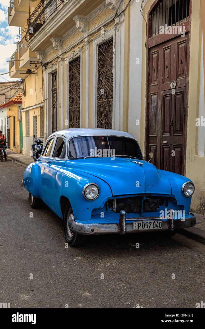 Cuban Classic Car Stock Photo - Alamy