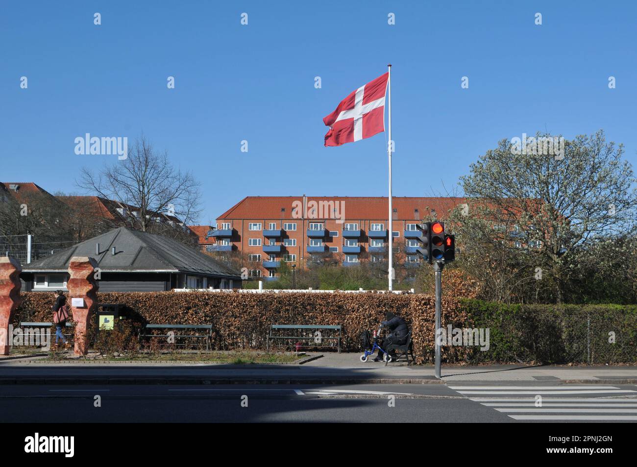 Flag of the danes flag hi-res stock photography and images - Alamy