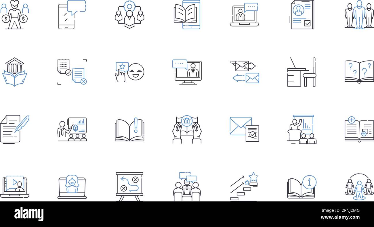 Polishing profession line icons collection. Shining, Buffing, Refining ...