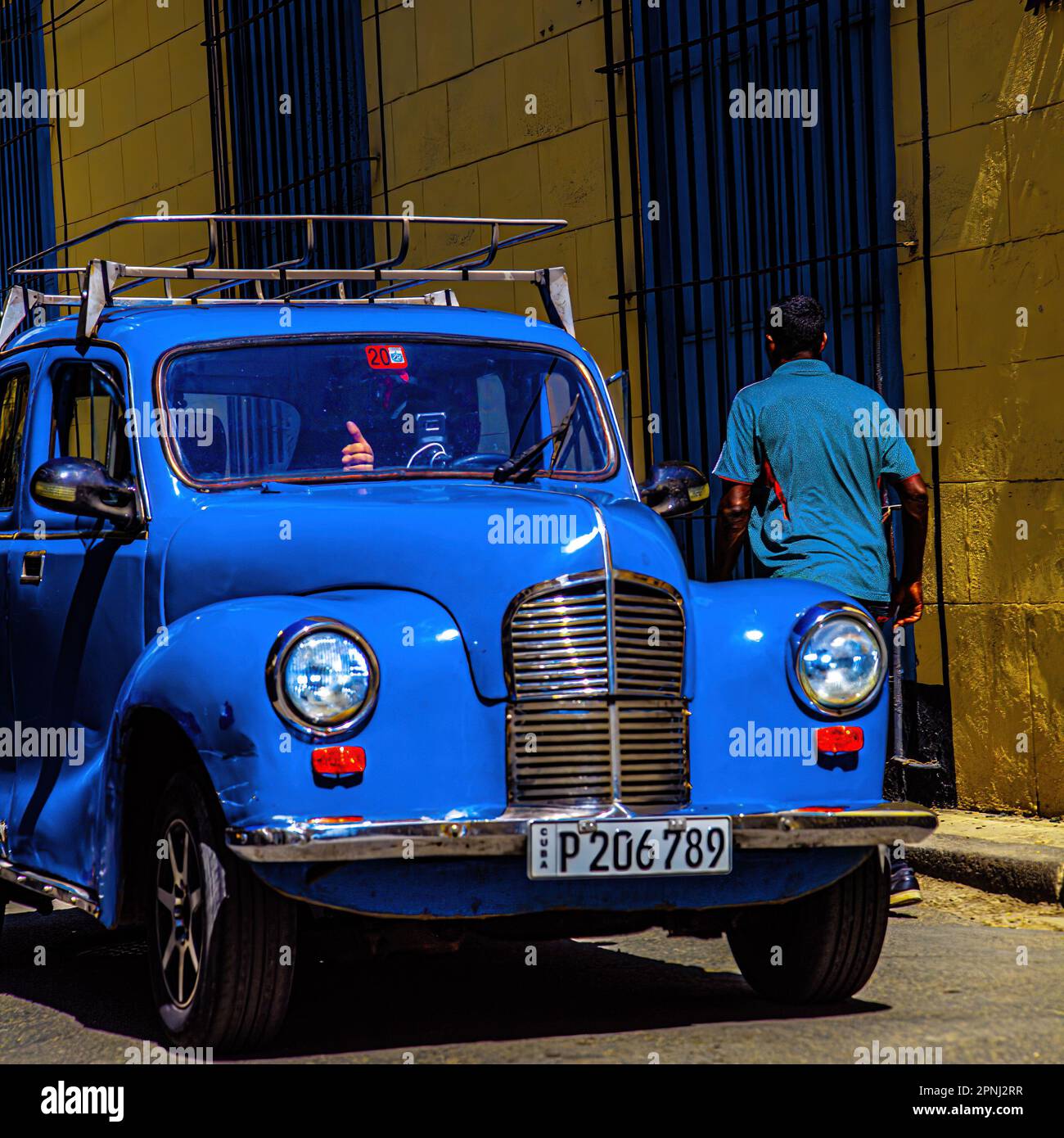 Cuban Classic Car Stock Photo - Alamy