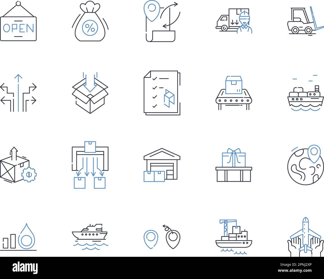 Rail shipping containers Stock Vector Images - Alamy