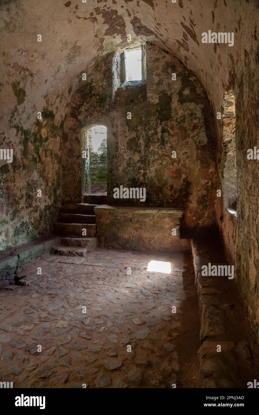 St Govan’s Chapel, Bosherton, Pembroekshire, Wales, UK - 13th Century ...