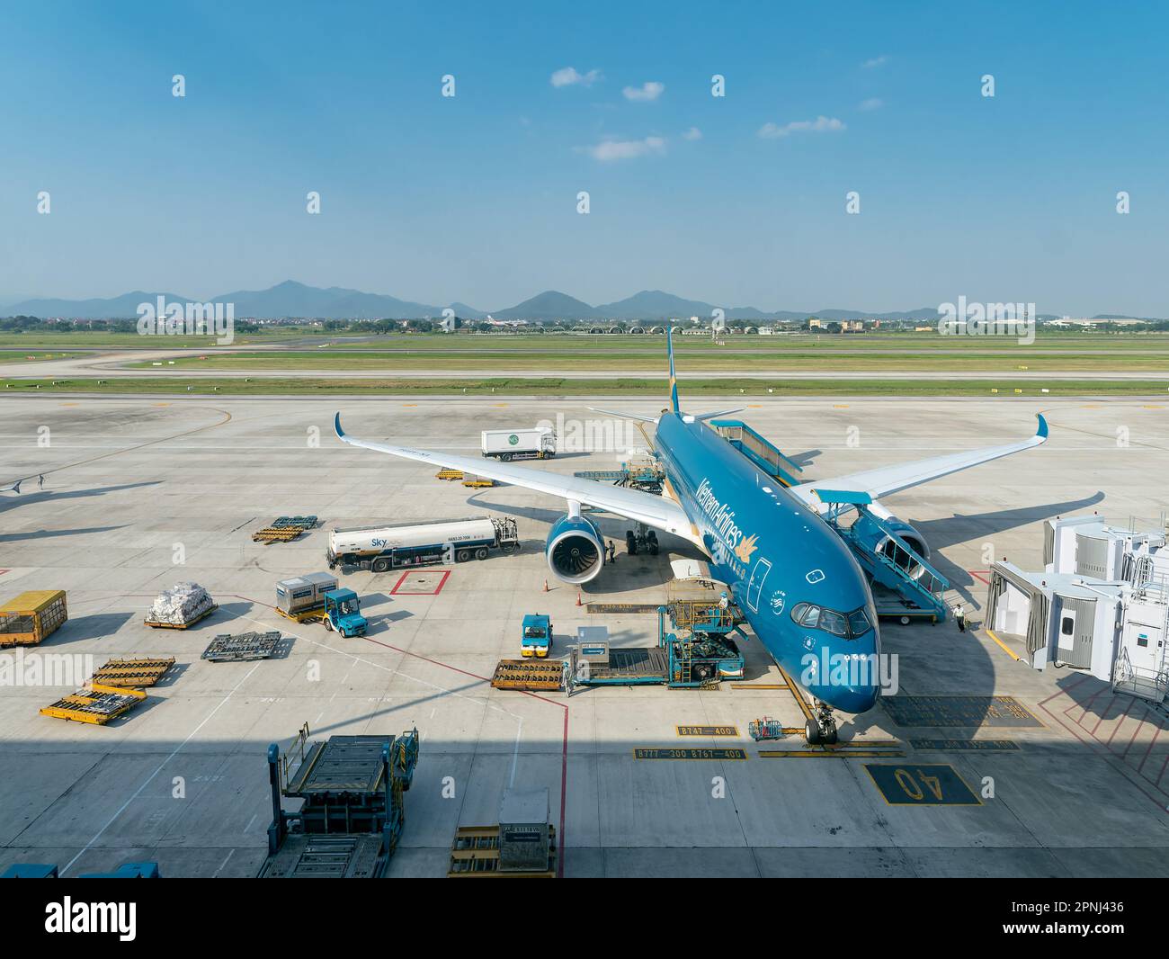 Vietnam Airlines Airbus A350 at Noi Bai International Airport (NIA ...
