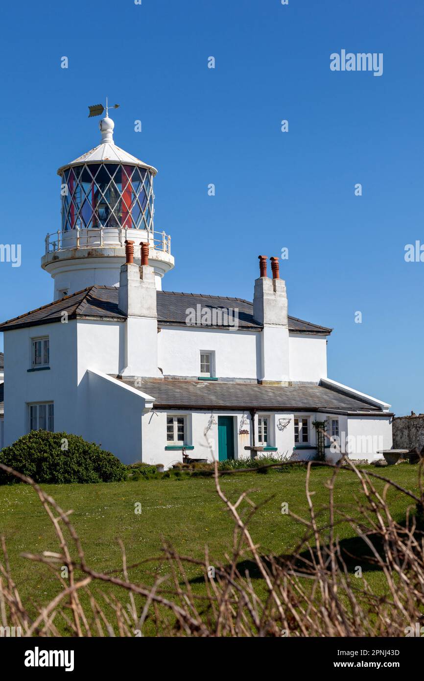Caldey island light house hi-res stock photography and images - Alamy