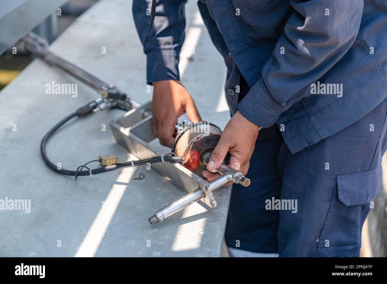 Sampling pipe for sampling air in stack of boiler, environment ...