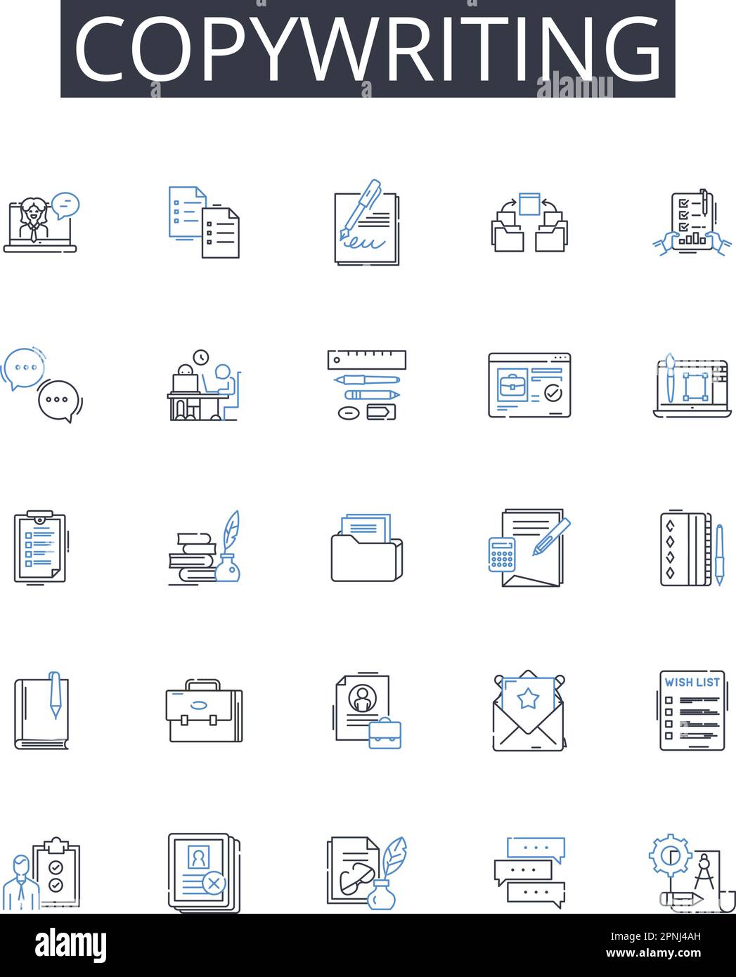 Copywriting benchmarks hi-res stock photography and images - Alamy