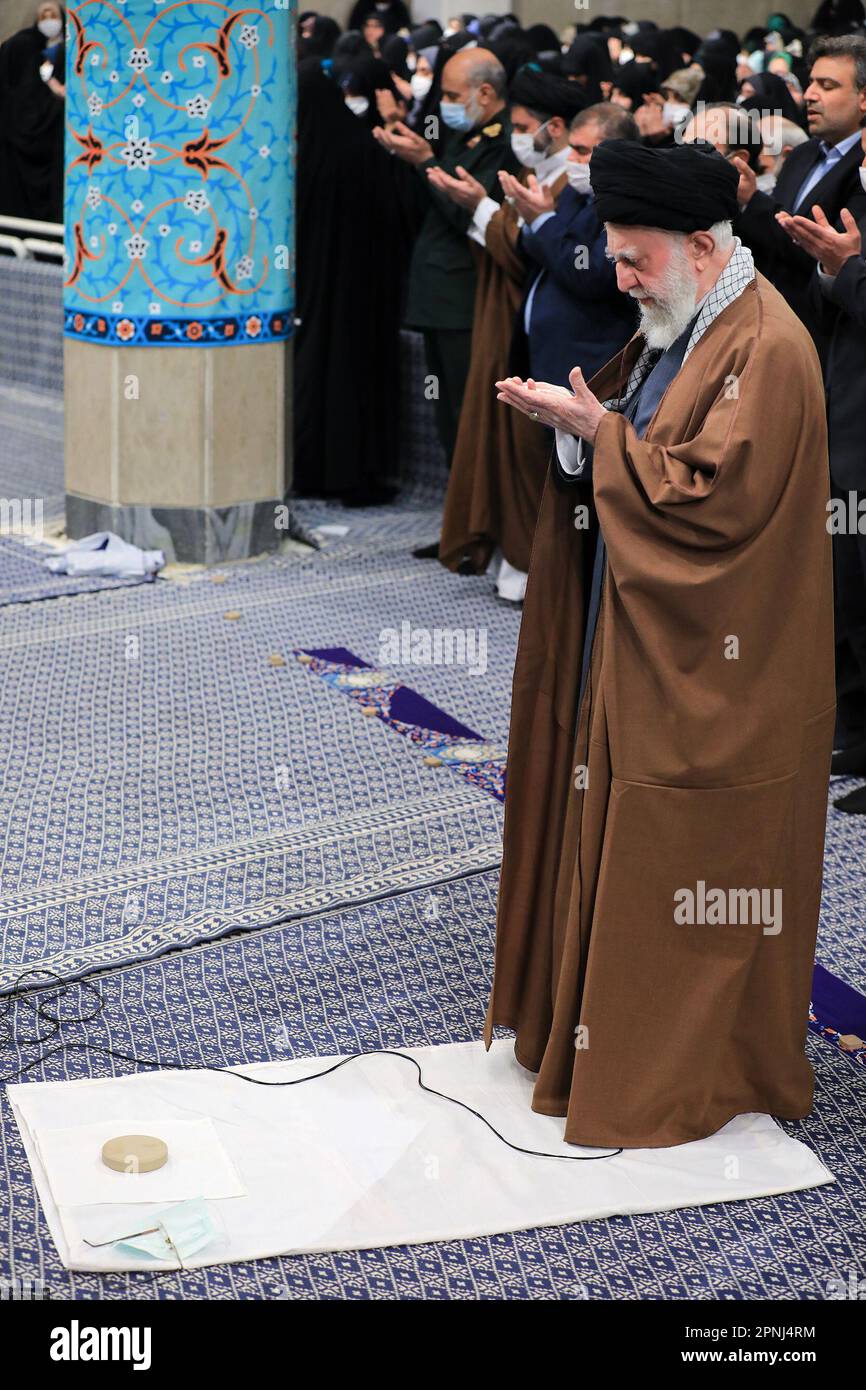 Tehran, Tehran, Iran. 19th Apr, 2023. Iranian Supreme Leader Ayatollah ...
