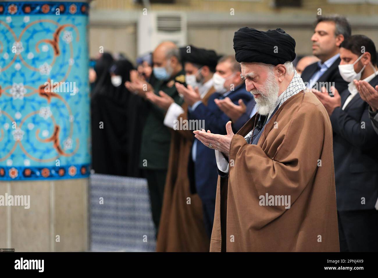 Tehran, Tehran, Iran. 19th Apr, 2023. Iranian Supreme Leader Ayatollah ...