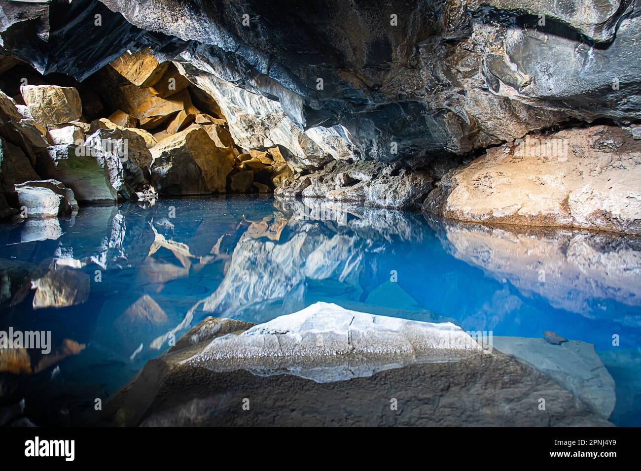 Grjotagja hot springs hi-res stock photography and images - Alamy