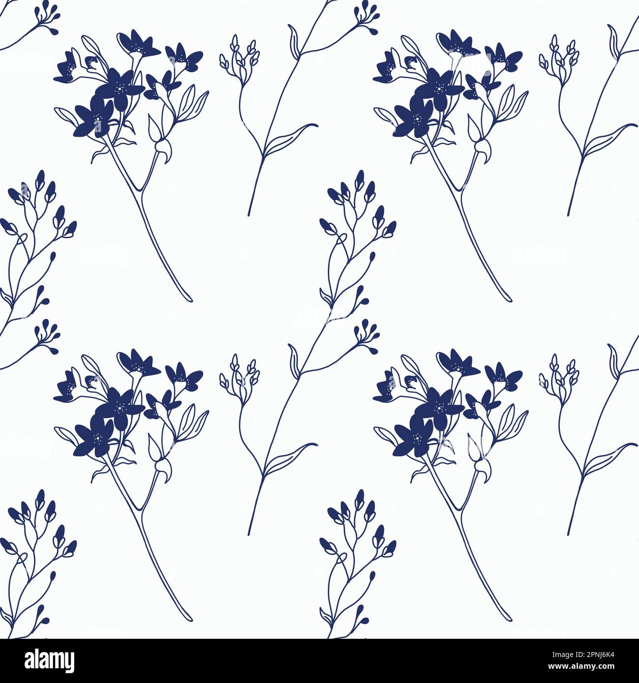 Leaf in hand blue Stock Vector Images - Alamy