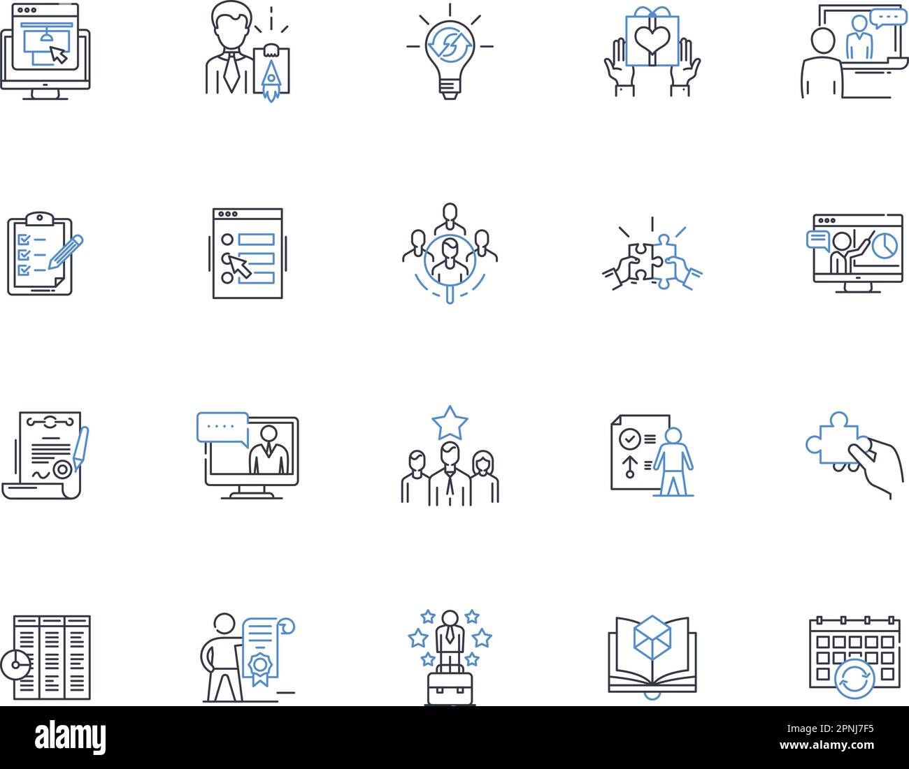 Customer retention line icons collection. Loyalty, Satisfaction ... Customer retention line icons collection. Loyalty, Satisfaction ...