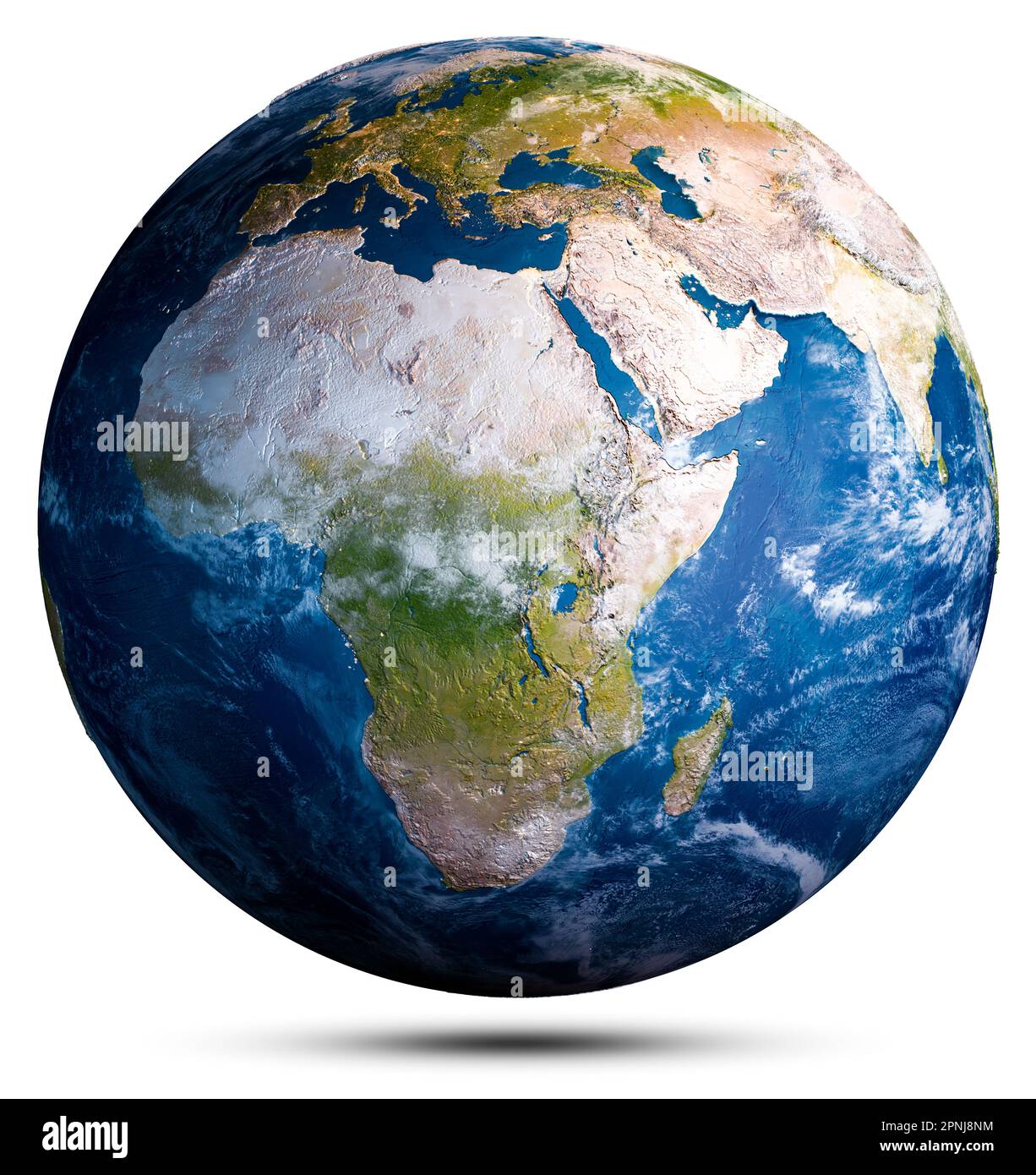 Earth globe world map. Elements of this image furnished by NASA. 3d ...