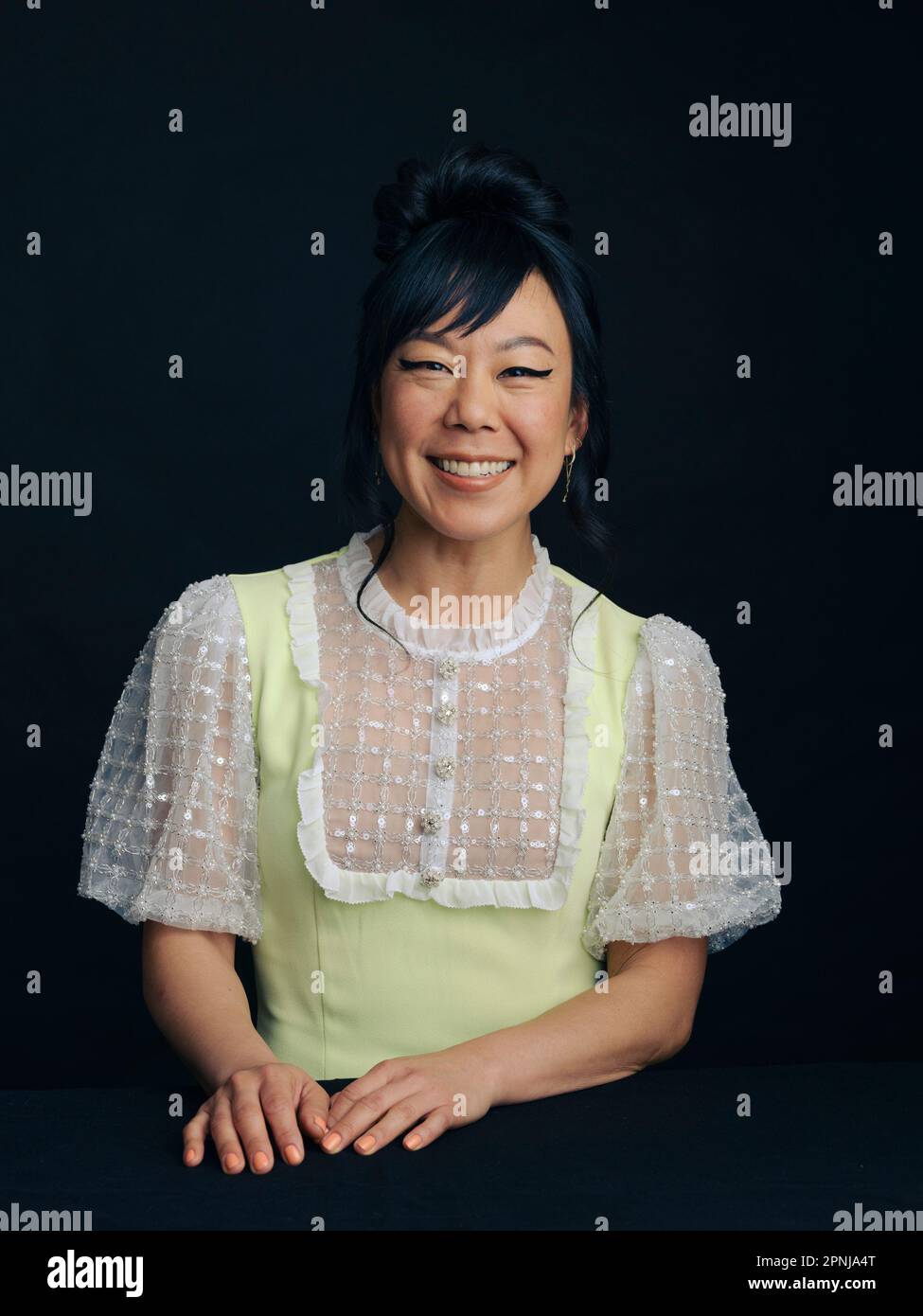 Ali Ahn poses for a portrait to promote "The Diplomat" on Friday, April ...