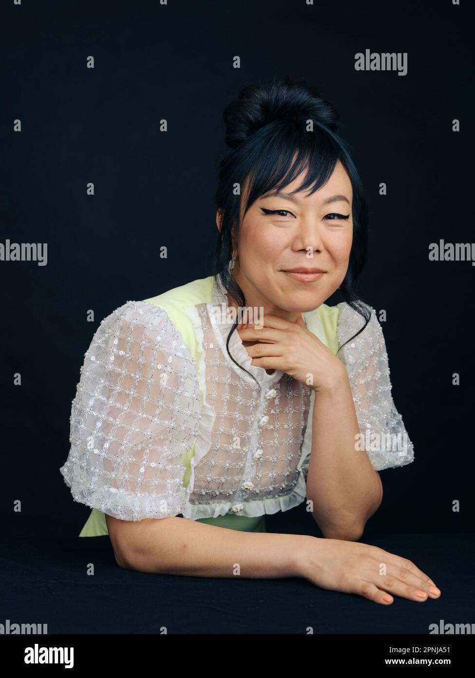 Ali Ahn poses for a portrait to promote "The Diplomat" on Friday, April ...