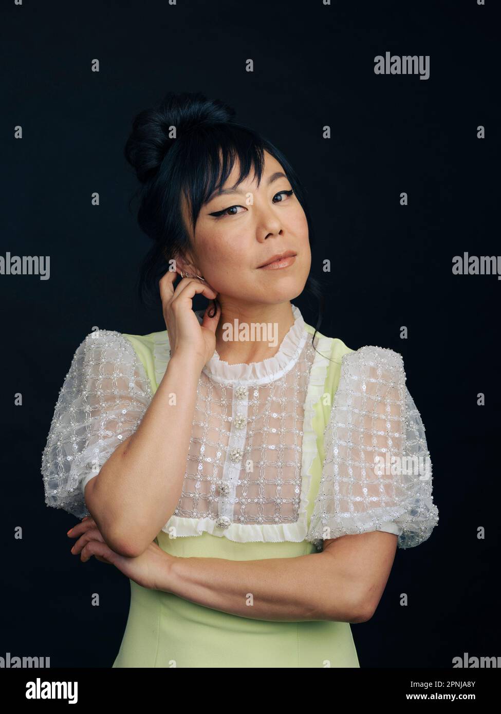 Ali Ahn poses for a portrait to promote "The Diplomat" on Friday, April ...