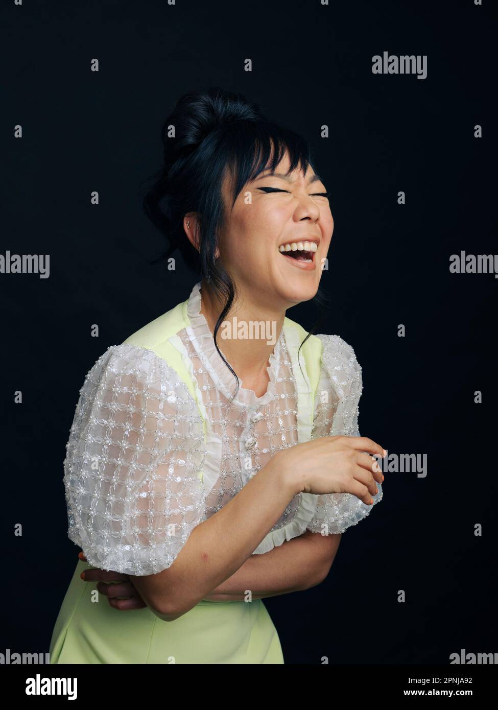 Ali Ahn poses for a portrait to promote "The Diplomat" on Friday, April ...